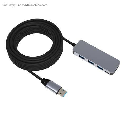 Splitter USB 3 0 4 Port USB 3 0 Long Hub USB Extender And Adapter Price