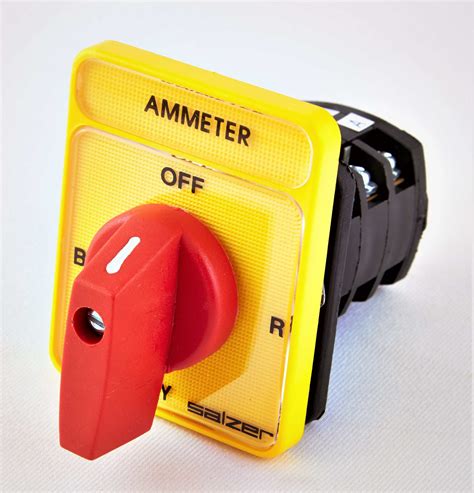 Ammeter Connection With Selector Switch At Michelle Major Blog
