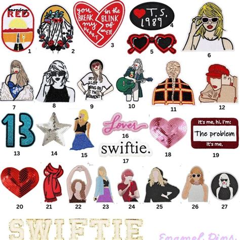 Iron On Taylor Swft Patch Etsy