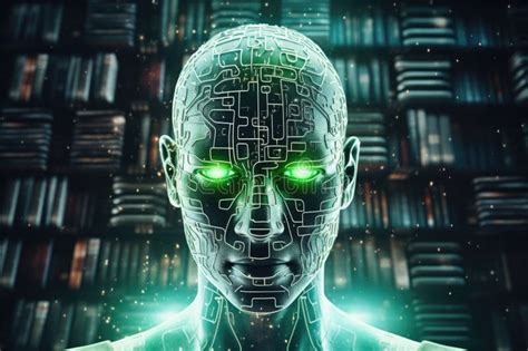 Intelligence Cyborg Digital Artificial Ai Computer Technology Science