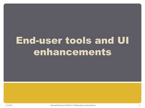 Microsoft Dynamics Crm 2011 Walkthrough Part 1 Ppt