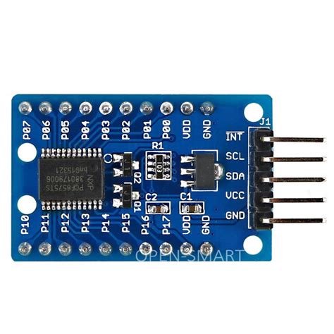 Oprn Smart Pcf8575 Io Expander Module I2c To 16io I2c To 16 Bit Io