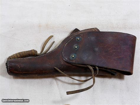 Colt Model 1917 Revolver With Early Serial Number With Pistol Rig