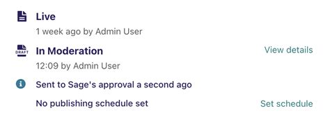 Workflow Information Dialog Uses Hardcoded Moderators Approval Title · Issue 9734 · Wagtail