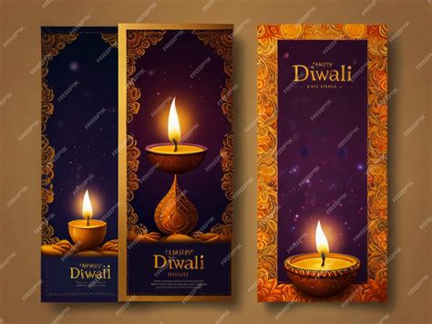 Premium Photo Three Posters Of Panas Are Displayed On A Wall