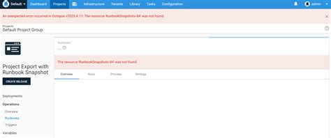 Migrator Import Doesnt Import Runbook Snapshots · Issue 6659