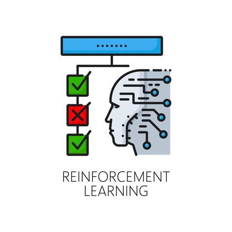Reinforcement Machine Learning Color Line Icon 42056287 Vector Art At Vecteezy