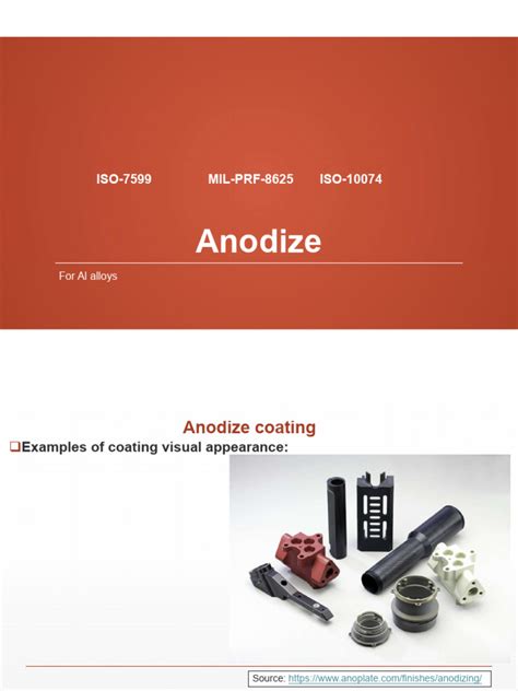 Anodizing Processes Per Mil Prf 8625 Pdf