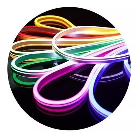 Manguera Led Rgb De Neón De 5 Metros Con Controlador Control Y Fuente