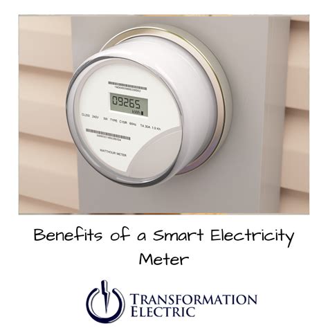Benefits Of A Smart Electricity Meter Transformation Electric