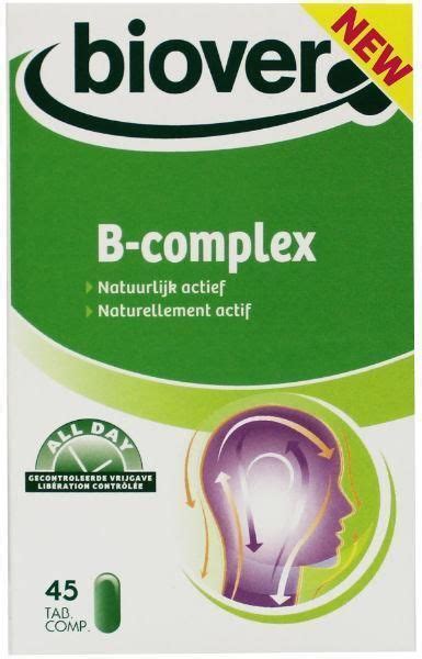 Vitamine B Complex 45 Tabletten Biover • Nova Vitae