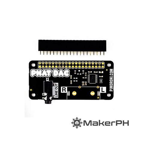 pimoroni phat dac hi fi audio for raspberry pi