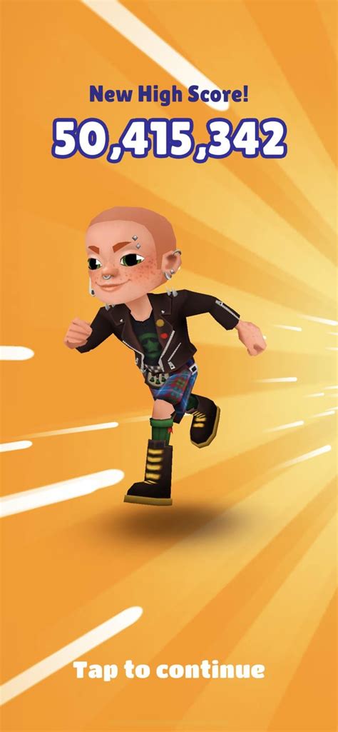 My High Score 🙃 Rsubwaysurfers