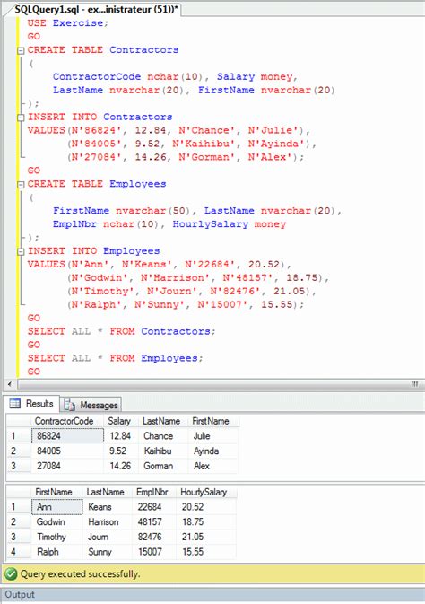 Microsoft Sql Server Lesson 28 Uniting Copying Andor Merging Records