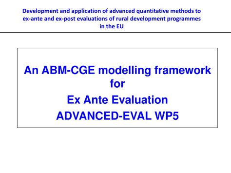 Ppt Introduction Quantitative Evaluation Methods Application Of Non