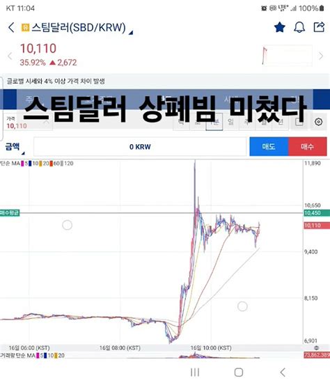 스팀달러 상폐빔 미친폭발 Youtube