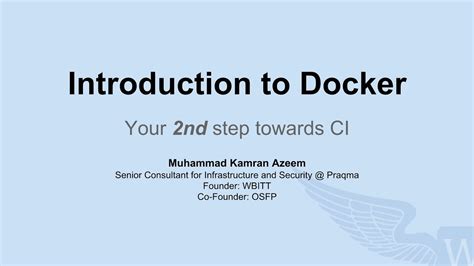 Urduhindi Cbt Introduction To Docker 01 What Is Docker Youtube
