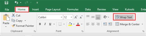How To Force Or Auto Line Break Within An Excel Cell