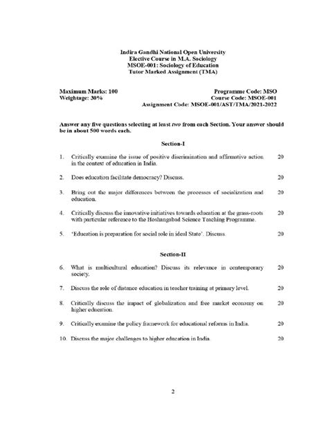 Msoe 001 Em 2021 22 Ignouassignmentguru Guruji Pdf