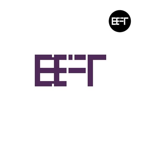 Premium Vector Eft Logo Letter Monogram Design