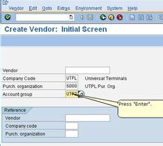 Sap Vendor Master Data Ideas