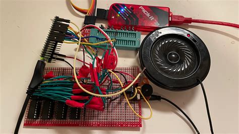 Microchip Makes On Twitter Designing A Programmable Sound Generator