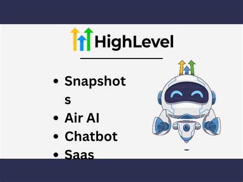 Saas Chatbot Snapshots Air Ai For Gohighlevel And Full Setup For Agencies Upwork