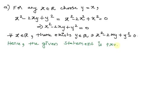 Solved Express Each Statement As A Logical Expression Using
