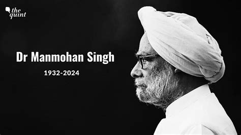 Dr Manmohan Singh Passes Away Former Prime Minister Dr Manmohan Singh Passes Away At 92 In