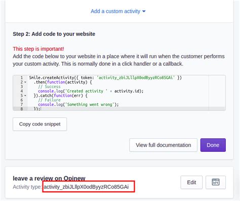How To Integrate With Smile Io Opinew Help