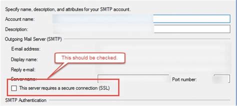 Sql Server Database Mail Error The Smtp Server Requires A Secure