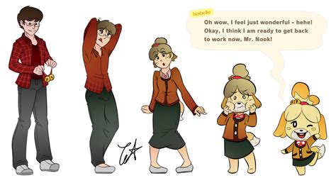 Comm Temp Job Alt Isabelle TG TF Weasyl