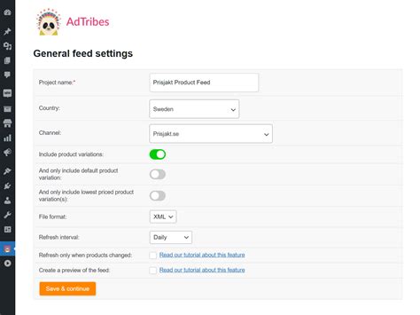 Create A Prisjakt Feed For Your Store With Adtribes