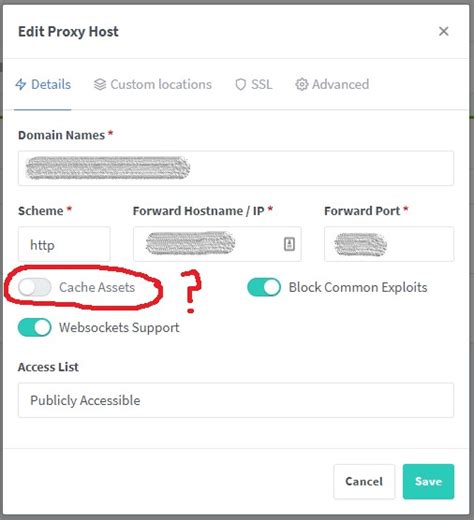 disabling caching · issue 389 · nginxproxymanager nginx proxy manager