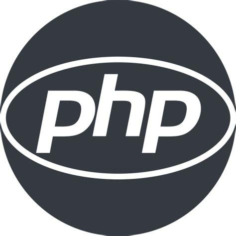 php elips icon by friconix fi cnsuxl php elips normal solid circle php hypertext preprocessor