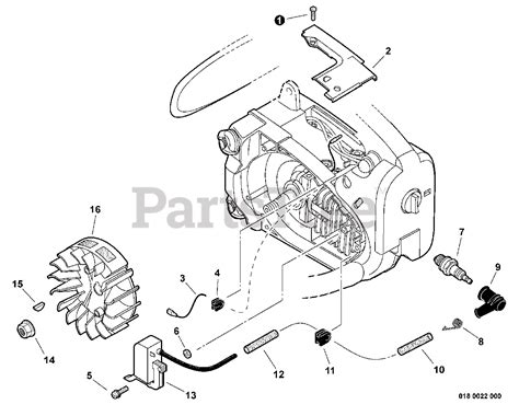 Echo CS 271T Echo Chainsaw Parts SN C26411001001 C26411999999 Ignition Parts Lookup With