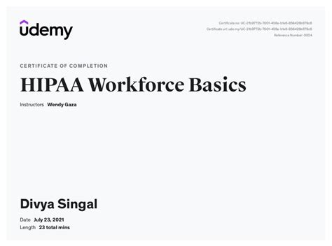 Divya Singal On Linkedin Hippa Upskilling Udemycourses