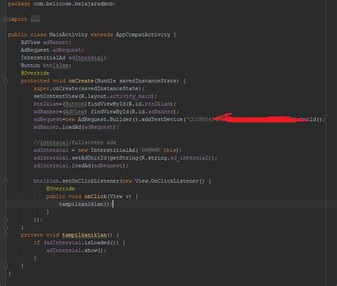 Cara Mudah Pasang Iklan Admob Di Aplikasi Android Dengan Android Studio