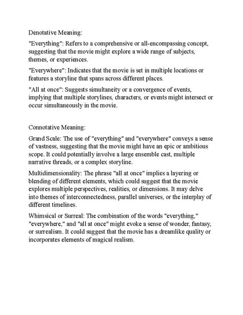 Denotative And Connotative Meaning Denotative Meaning Everything