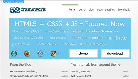35 Best Html5 And Css3 Responsive Frameworks Devrix