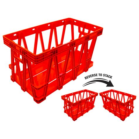 REVERSE STACK FREEZER CRATE Cradle Poultry