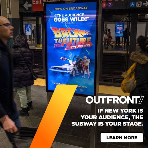 Mta Advertising Nyc Subway Bus And Commuter Rail Ads Outfront Media
