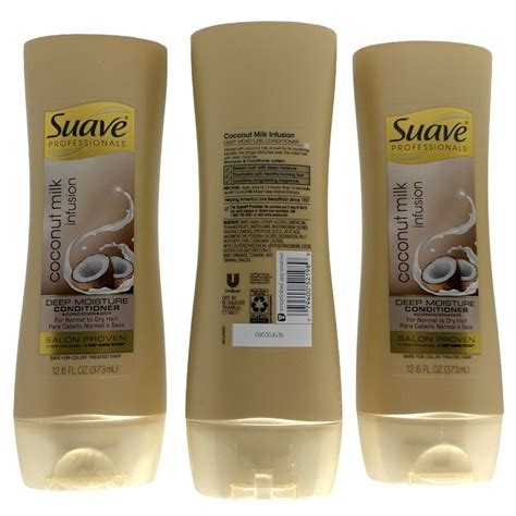 Suave Professionals Coconut Milk Infusion Deep Moisture Conditioner 12