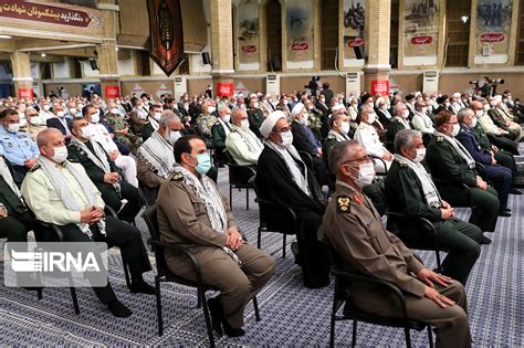 Irna English Leader Receives Holy Defense Commanders Veterans