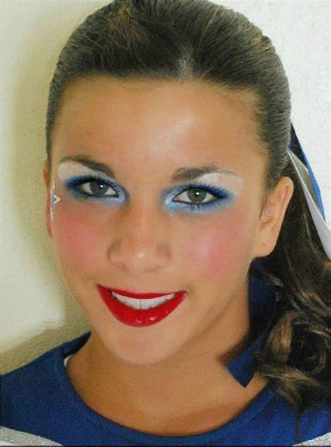 Cheer Makeup Bling Spirit Glitter Cheer Makeup Cheerleading Makeup