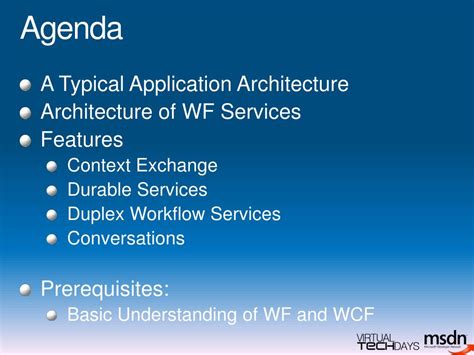 Ppt Workflow Services Integration Of Wcf And Wf Powerpoint Presentation Id711644