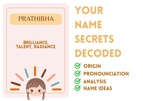 Prathibha Hindu Girl Name Meaning And Pronunciation