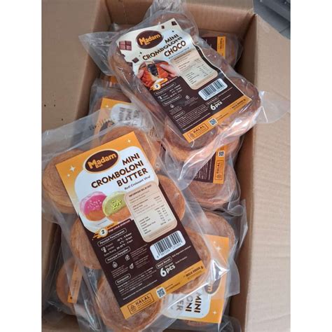 Jual Madam Bun Mini Cromboloni Butter Isi 6pcs Shopee Indonesia