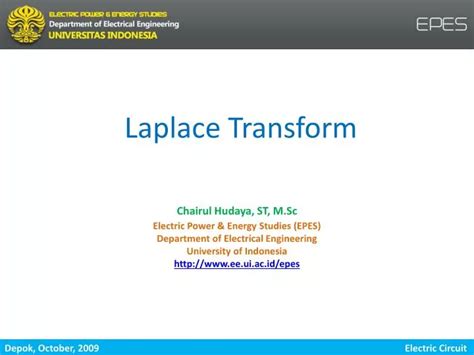 Ppt Laplace Transform Powerpoint Presentation Free Download Id4068696