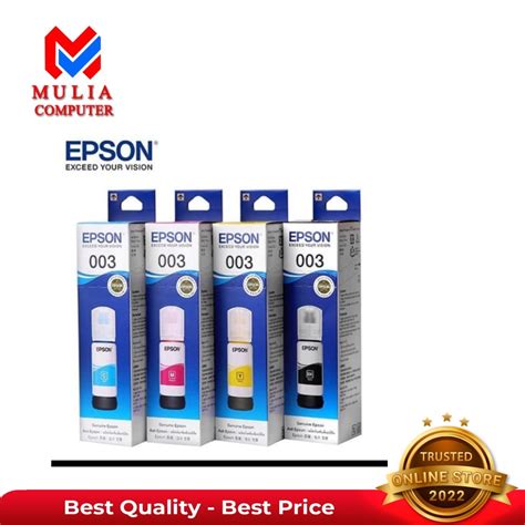 Jual Tinta Epson 003 Blackmagentacyanyellow Shopee Indonesia